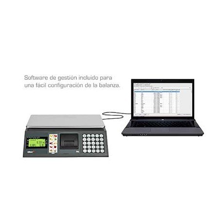 GRAM M4-15/30 Balanza comercial con impresora