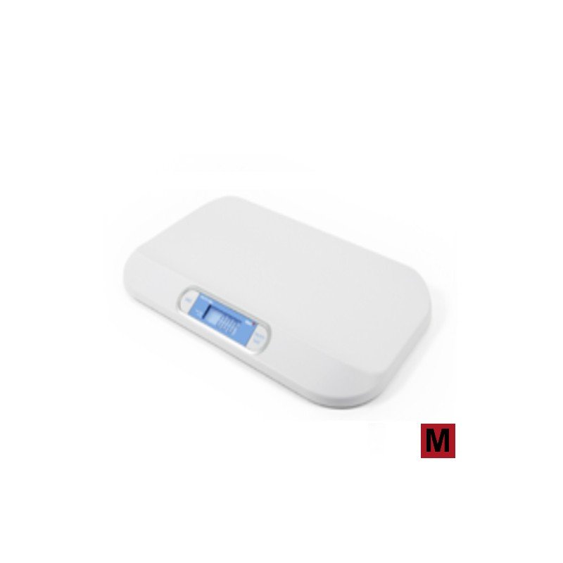 WHITE MEL 20kg 5g 550 x 330 Báscula para bebes Gram