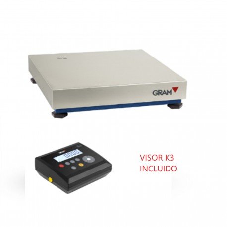 GRAM K3-F 6/15/30/60/150/300/600Kg Báscula de Gram